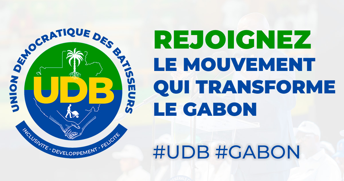 Union Démocratique des Bâtisseurs - Construire le Gabon de demain